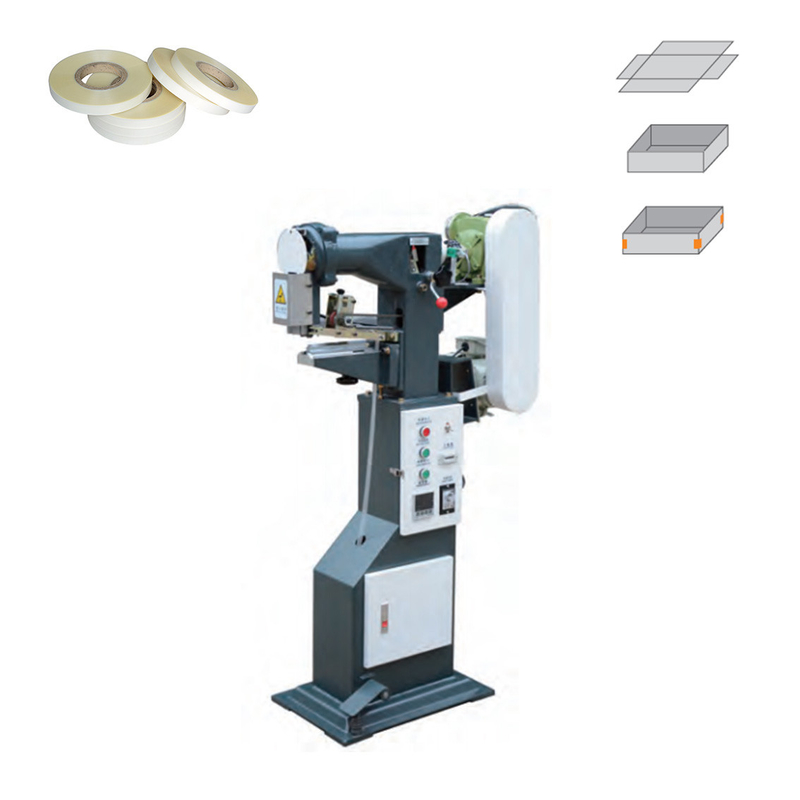Semi Automatic Rigid Box Making Machine / Manual Corner Pasting Machine ...